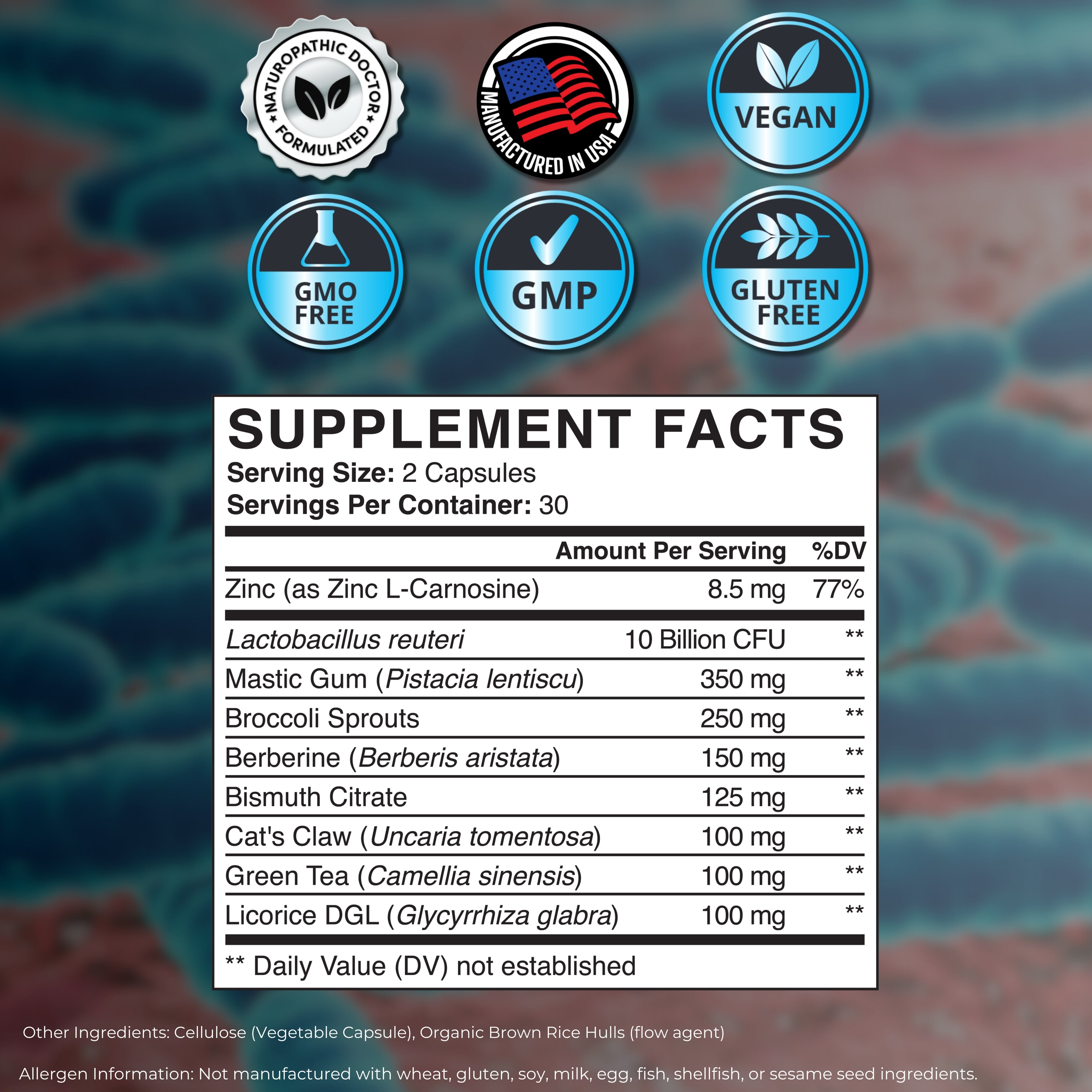 H. Pylori Support | Herbal Blend for Gut Health – Zenmen Health