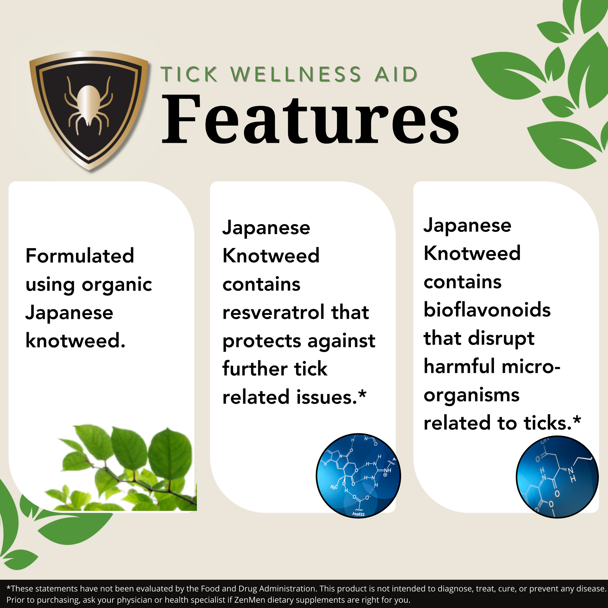 Japanese Knotweed Tincture | Tick Wellness Aid – Zenmen Health