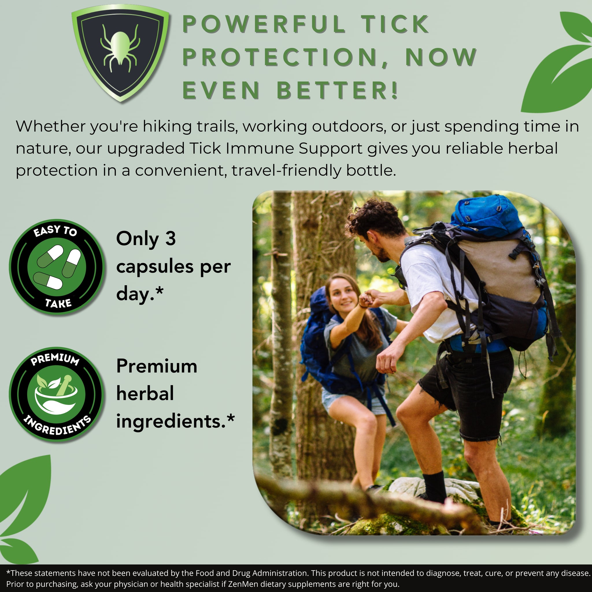 Tick Immune Support: Herbal Defense for Tick Bite – Zenmen Health