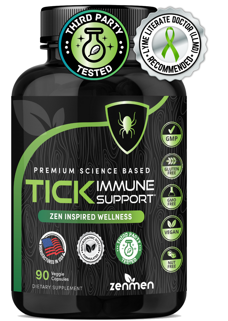 Natural Body Odor & Sciatic Nerve Relief Support - Capsules – Zenmen Health